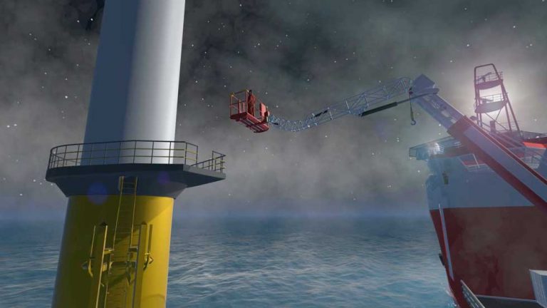 Motion Compensated Crane - Controllab